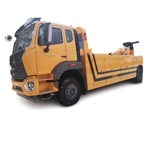 HOWO Heavy Duty Road Rescue Tow Truck Tow Crane