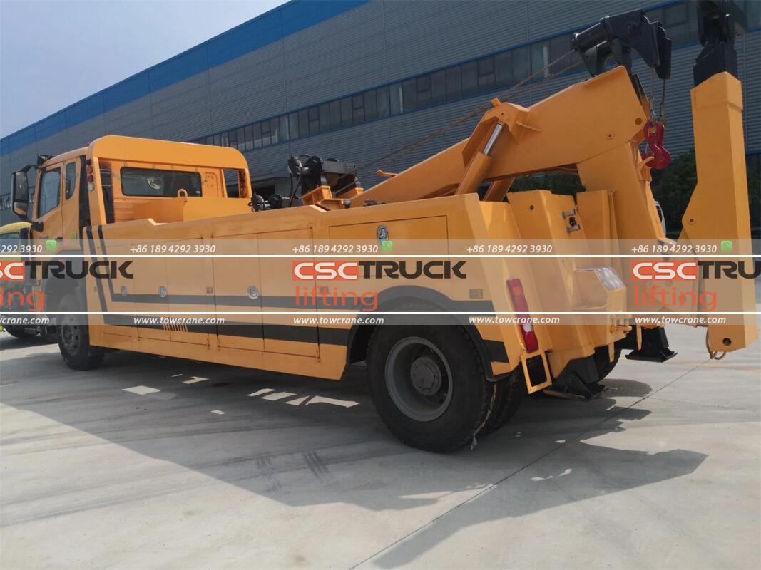 HOWO Heavy Duty Road Rescue Tow Truck Tow Crane