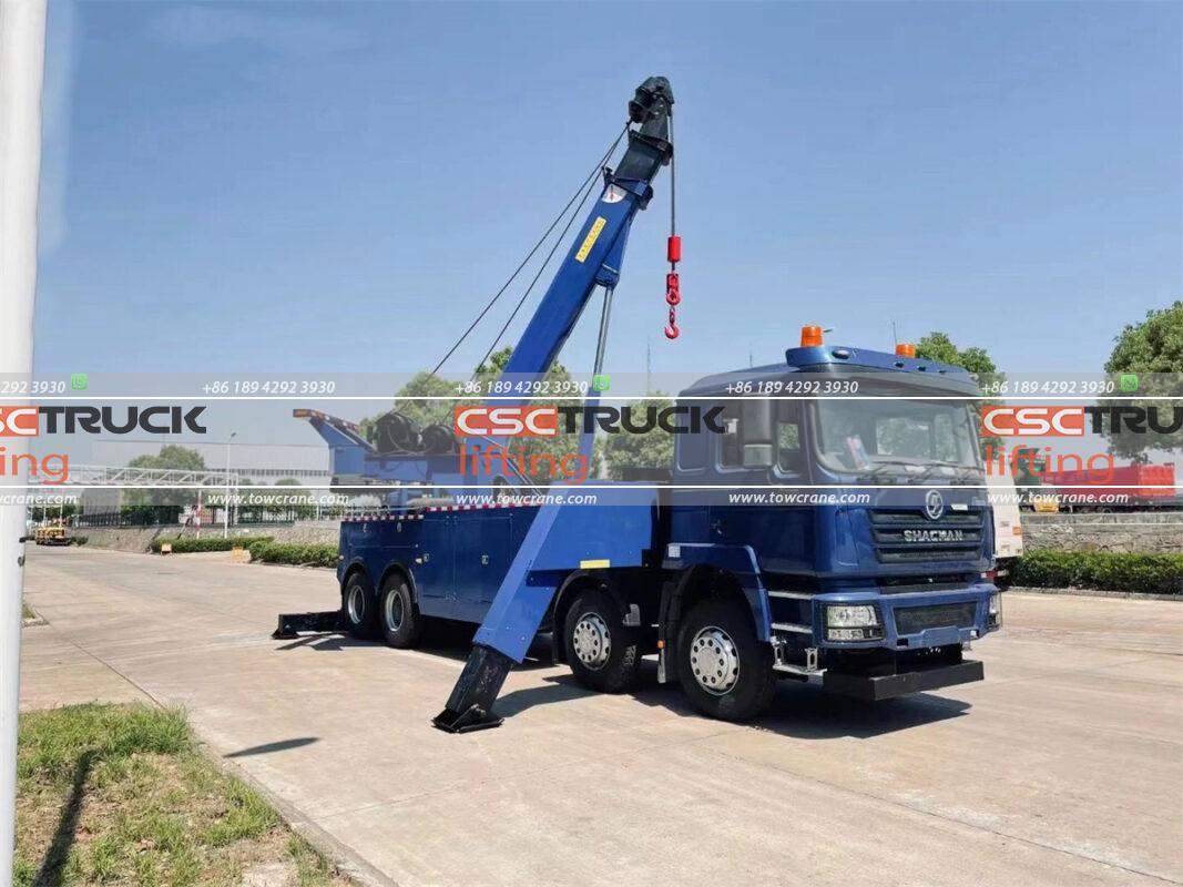 Shacman Road Rescue Towing Truck Wrecker – Tow Crane
