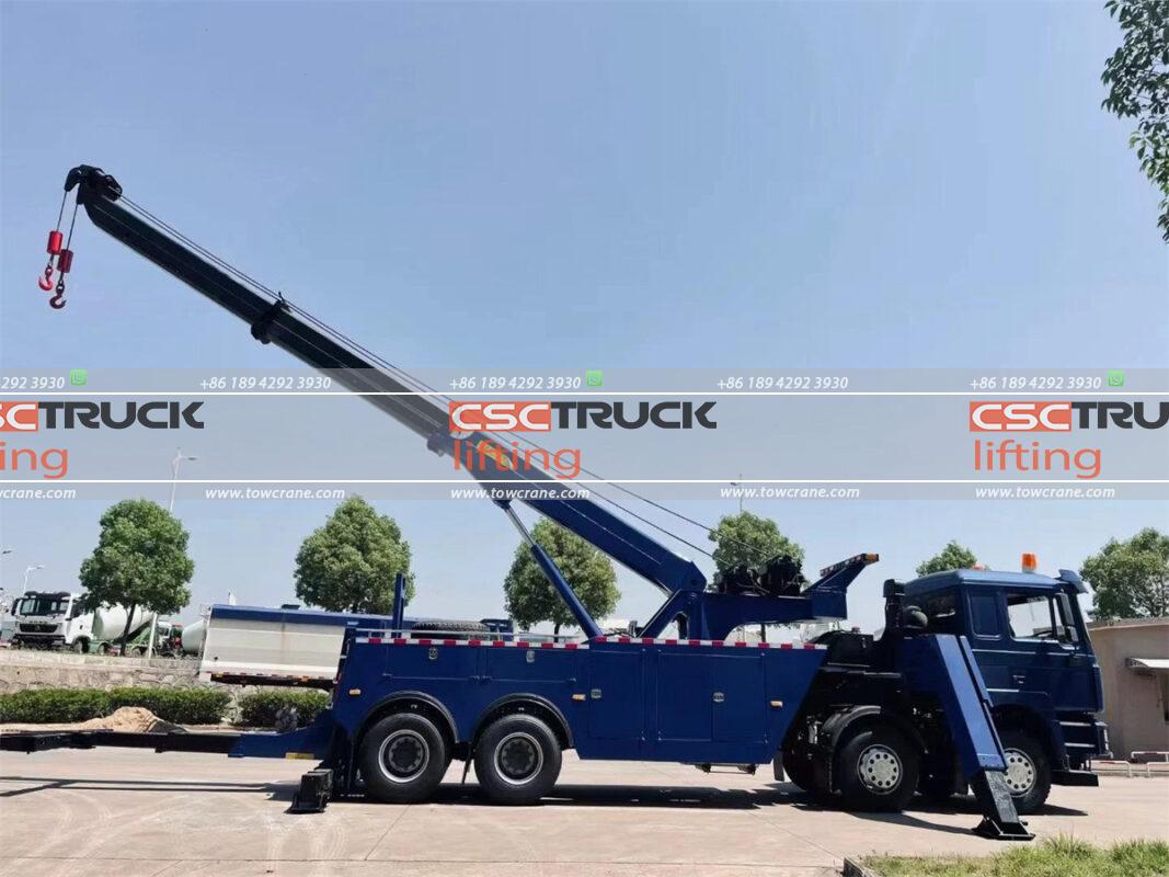 Shacman Road Rescue Towing Truck Wrecker – Tow Crane