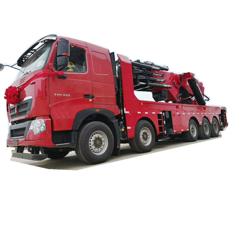 HOWO 360 Ton Knuckle Truck Mounted Crane Tow Crane
