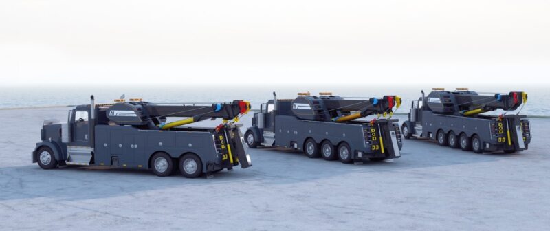 Rotator Tow Trucks: Mastering Complex Vehicle Recoveries Tow Crane