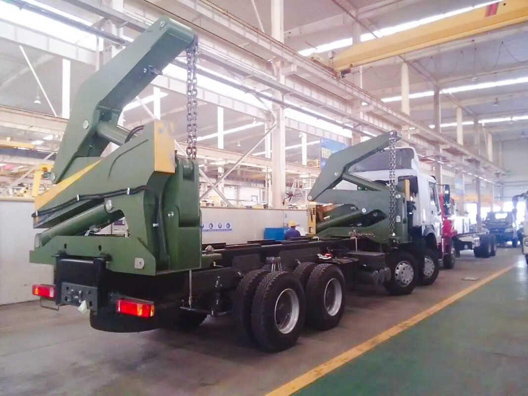 XCMG Truck Side Lifter Crane for 20FT Container Tow Crane