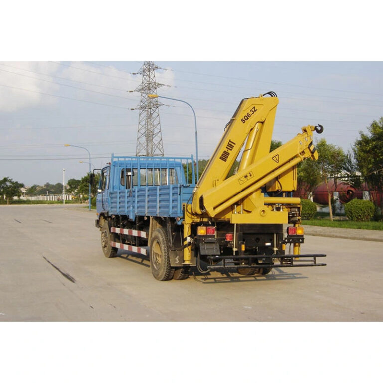 5 Ton Hydraulic Knuckle Boom Loader Truck Mounted Crane Tow Crane