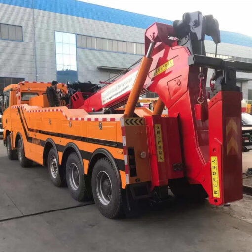 Shacman 80 Ton Heavy Rotator Wrecker Towing Truck Tow Crane