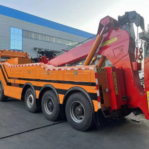 Shacman 80 Ton Heavy Rotator Wrecker Towing Truck Tow Crane