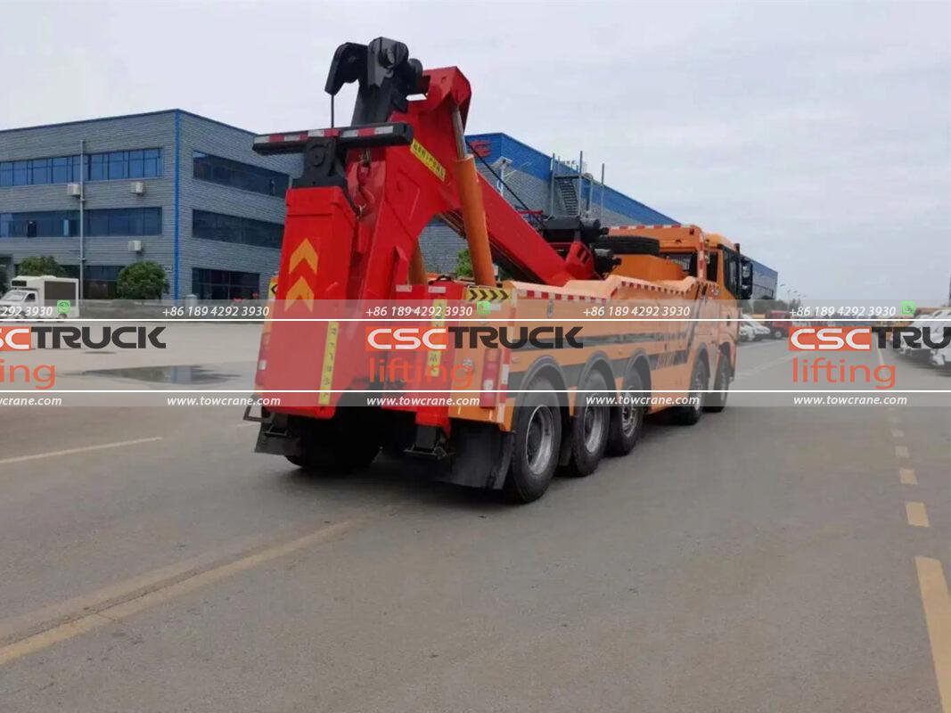 Shacman 80 Ton Heavy Rotator Wrecker Towing Truck Tow Crane