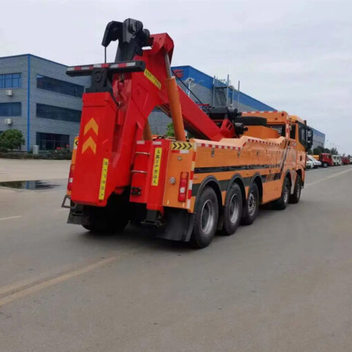 Shacman 80 Ton Heavy Rotator Wrecker Towing Truck Tow Crane