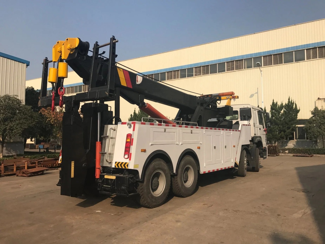Recovery Truck Triumph: Dominica's Latest Fleet Advancements Tow Crane