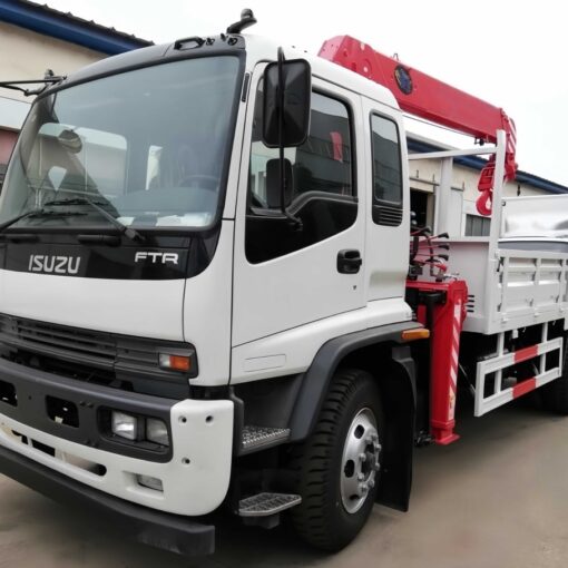 ISUZU FTR 6 Ton Truck Telescopic Crane – Tow Crane