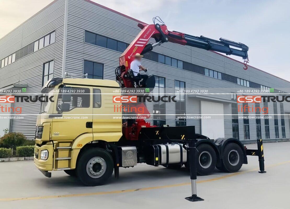 Keep five parts of the truck-mounted crane clean Tow Crane