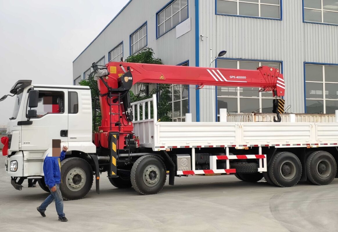 SHACMAN M3000 16 Ton Truck Telescopic Crane Tow Crane