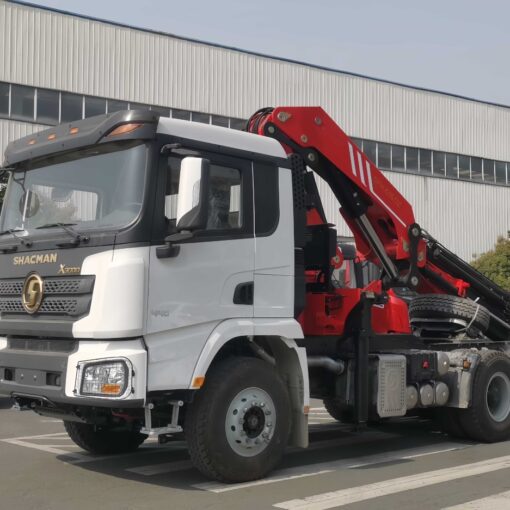 SHACMAN X3000 21 Ton Knuckle Boom Crane – Tow Crane