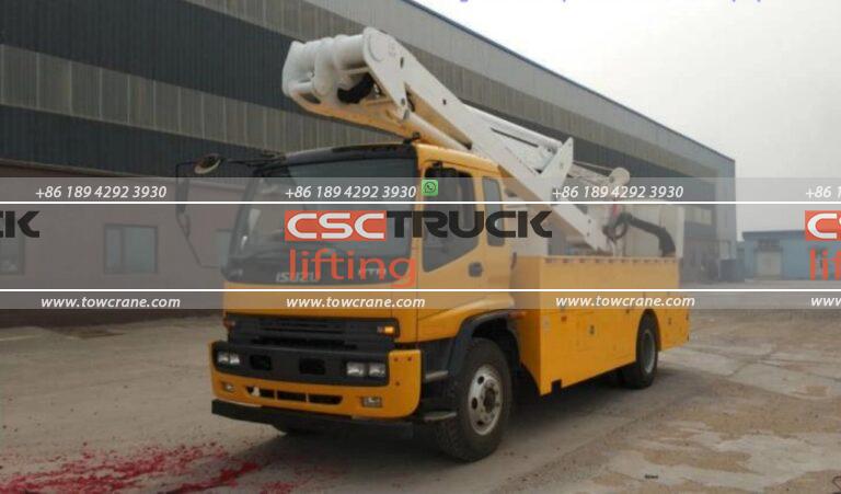 Szigetelt vödör teherautó: High-Safety Insulated Bucket Truck for ...