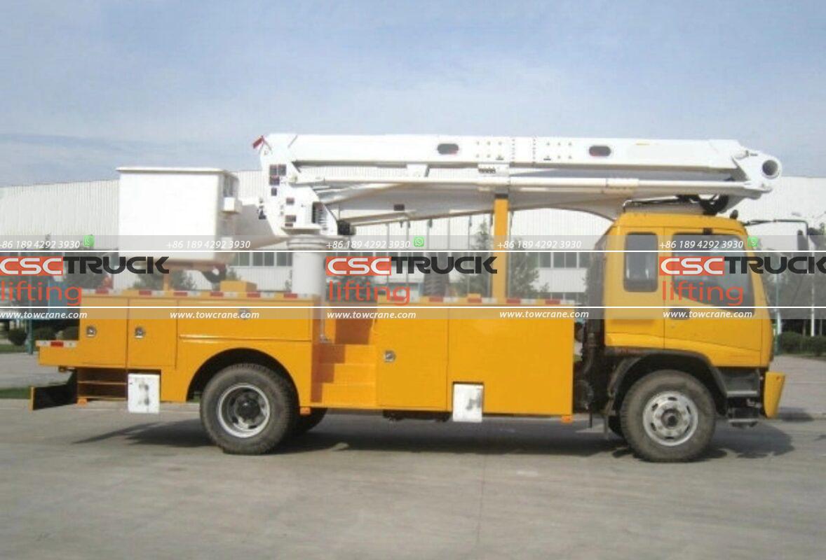 Insulated Bucket Truck: High-Safety Insulated Bucket Truck for ...