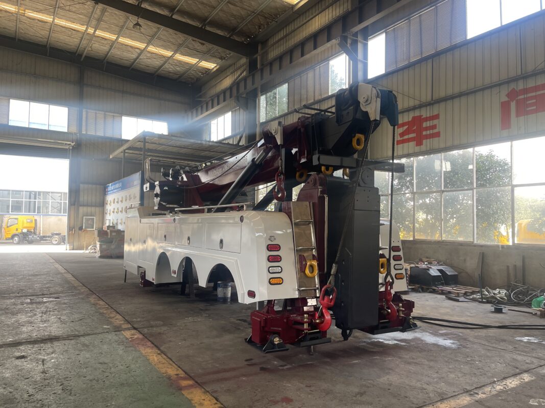30 Ton Rotator Tow Truck Body Unit Tow Crane