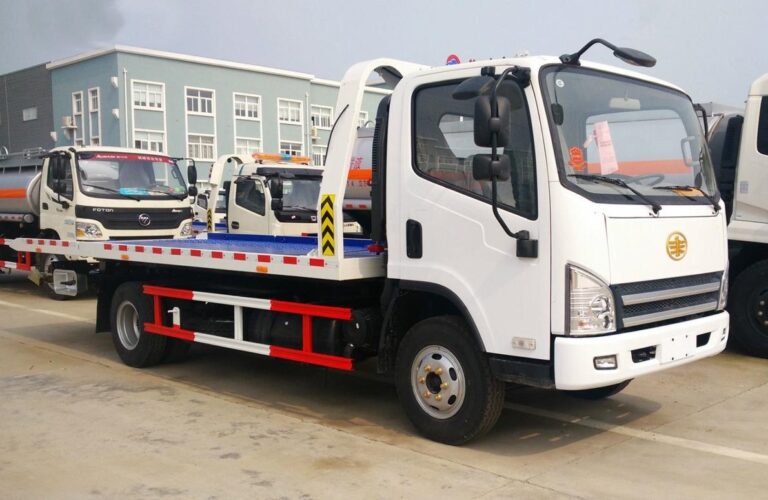 Faw 8Ton Rollback Carrier Tow Crane