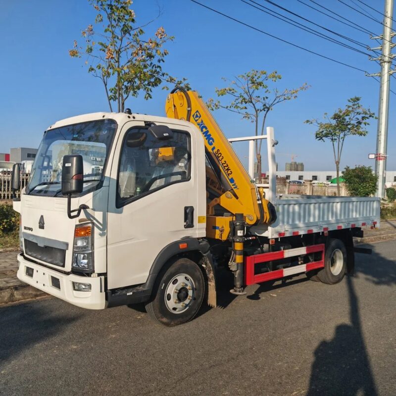 Howo 14 Ton Truck Mounted Palginer Crane Tow Crane