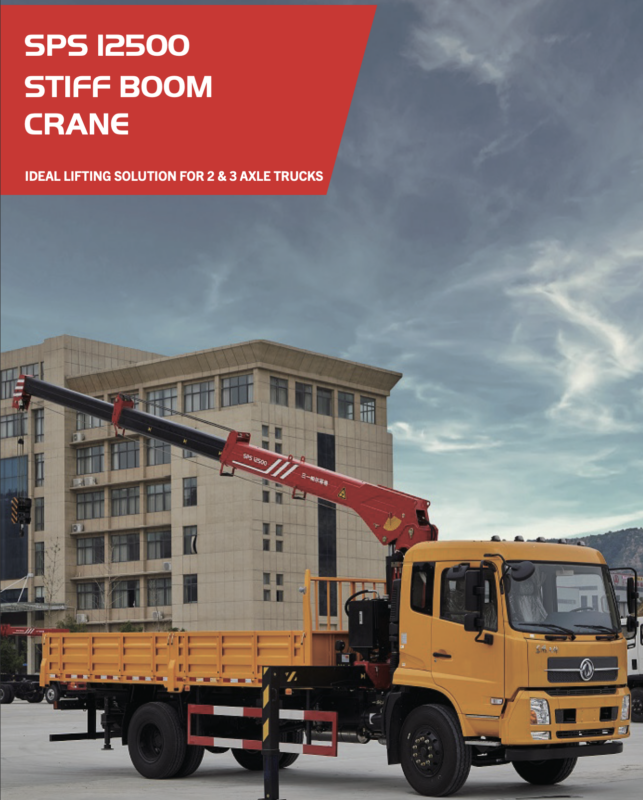 HOWO Truck Mounted 5T Palfinger Crane Tow Crane